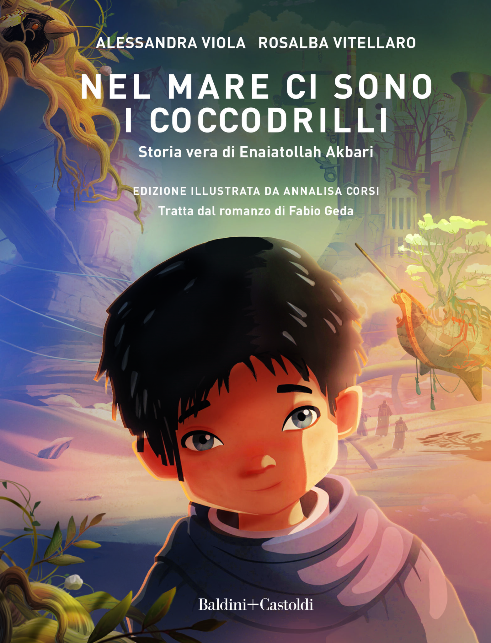 Nel mare ci sono i coccodrilli. Versione illustrata